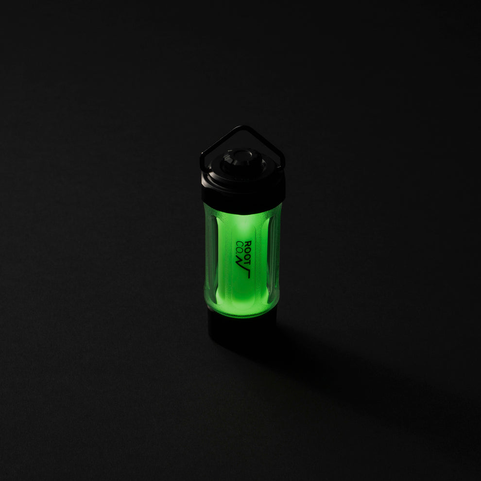ROOT CO. LED MINI LANTERN OCTA. Helinox ver. - Black/Glow – Helinox Japan
