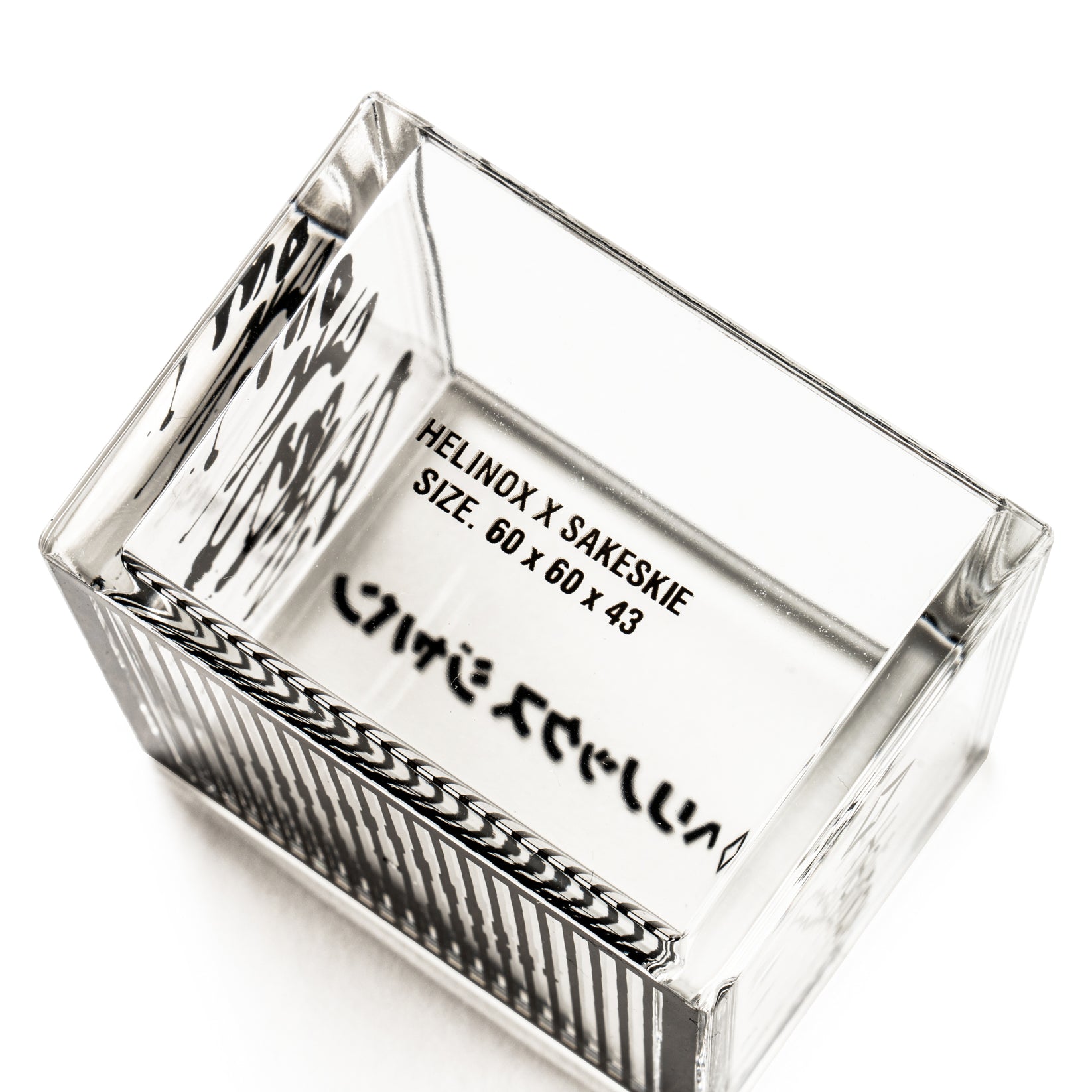 SAKESKIE×Helinox Sakemasu Stacking 3pcs - Clear – Helinox Japan